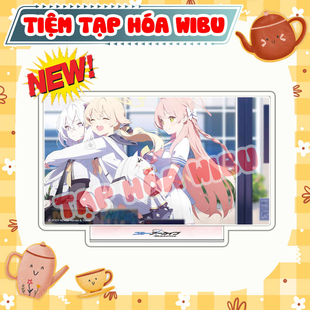 Mô hình Tượng Standee Acrylic Blue Archive Miyako Saki Toki Arisu ...