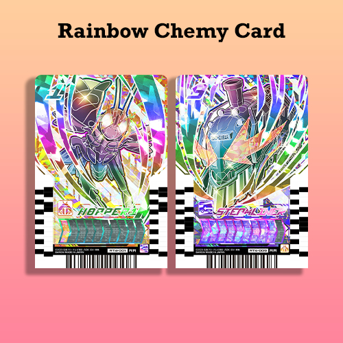 [Có Sẳn]THẺ IN Ride Chemy Card ( RainBow) RR dx đọc được của series ...