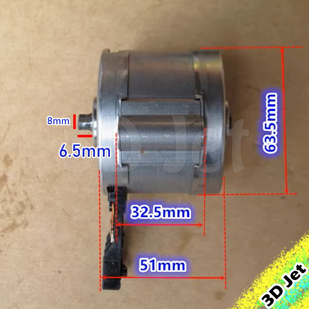 Động cơ không chổi than 300W, motor 3 pha 300W, dong co khong choi than ...