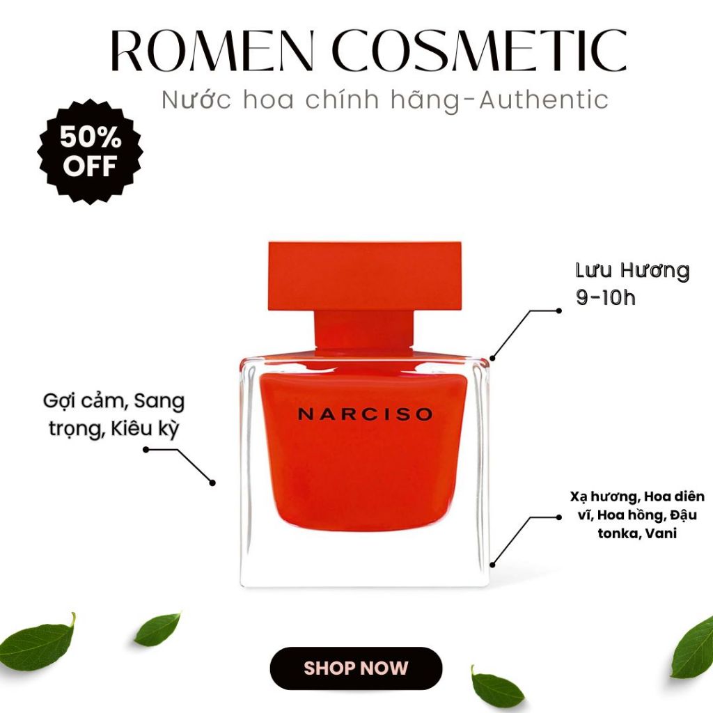 Nước Hoa Nar đỏ-Narciso Rouge Eau De Parfum 90ml | Shopee Việt Nam