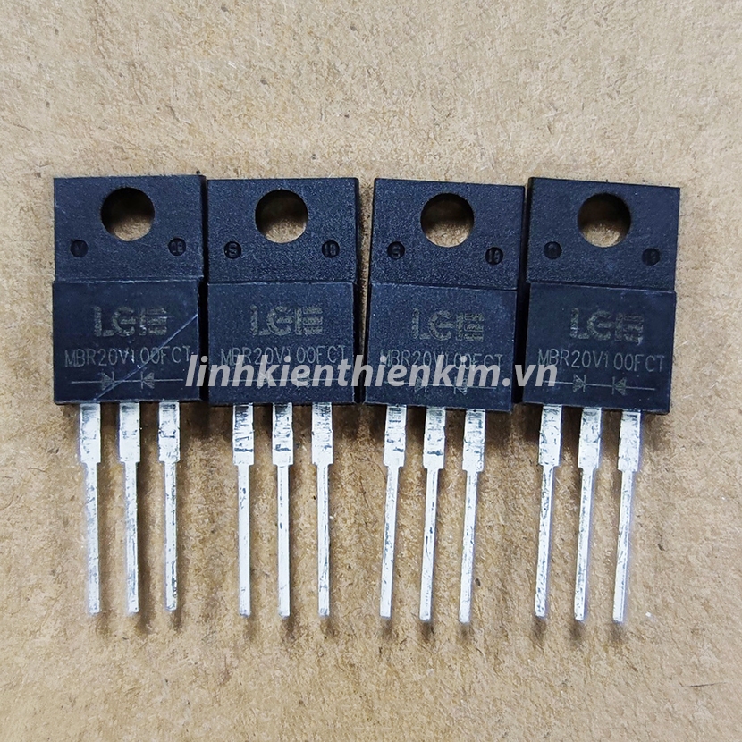 Diode MBR20100, MBR20V100FCT chính hãng LGE 20A 100V | Shopee Việt Nam