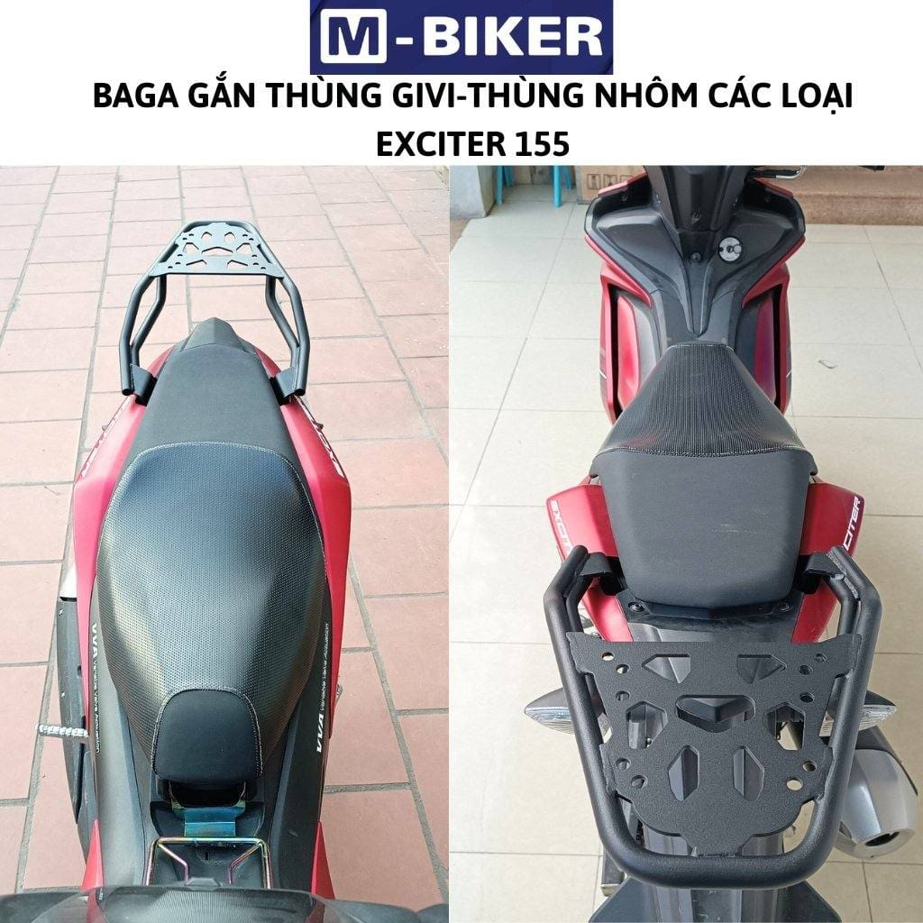 Baga Exciter 155, ex150 tải trọng tiêu chuẩn hãng, sơn tĩnh điện màu ...