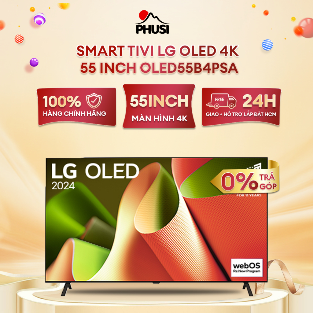55B4PSA Smart Tivi LG OLED 4K 55 Inch OLED55B4PSA [Miễn phí giao lắp ...