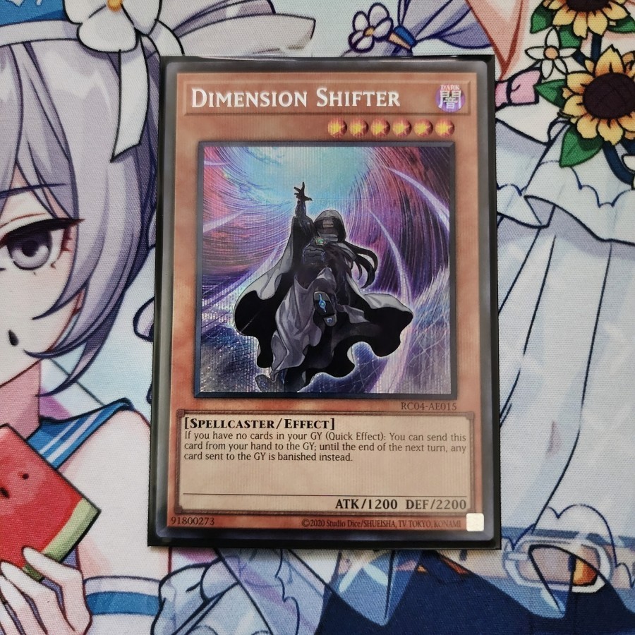[ AE ] [ Dưa Hấu Yugioh ] Lá bài thẻ bài Dimension Shifter RC04-AE015 ...