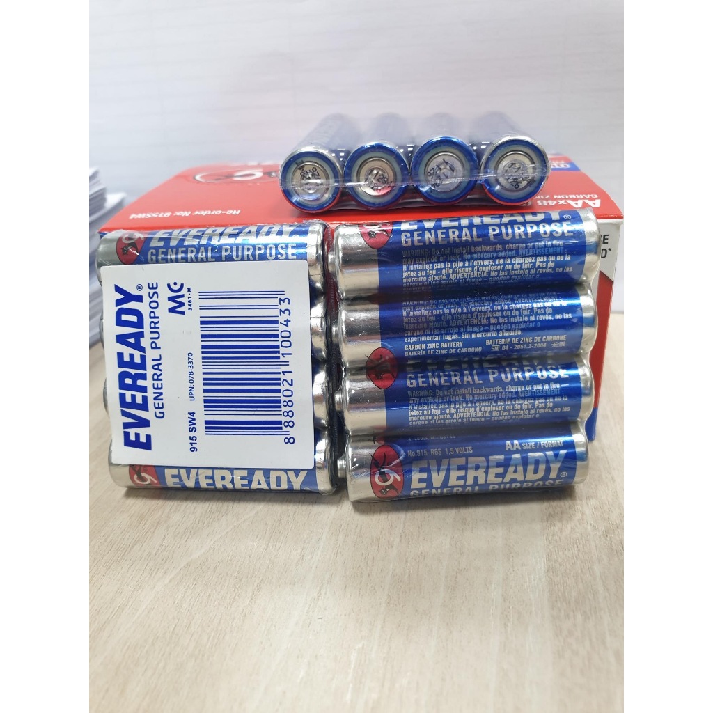 Pin xanh AA EVEREADY GENERAL PURPOSE 915 SW4 | Shopee Việt Nam