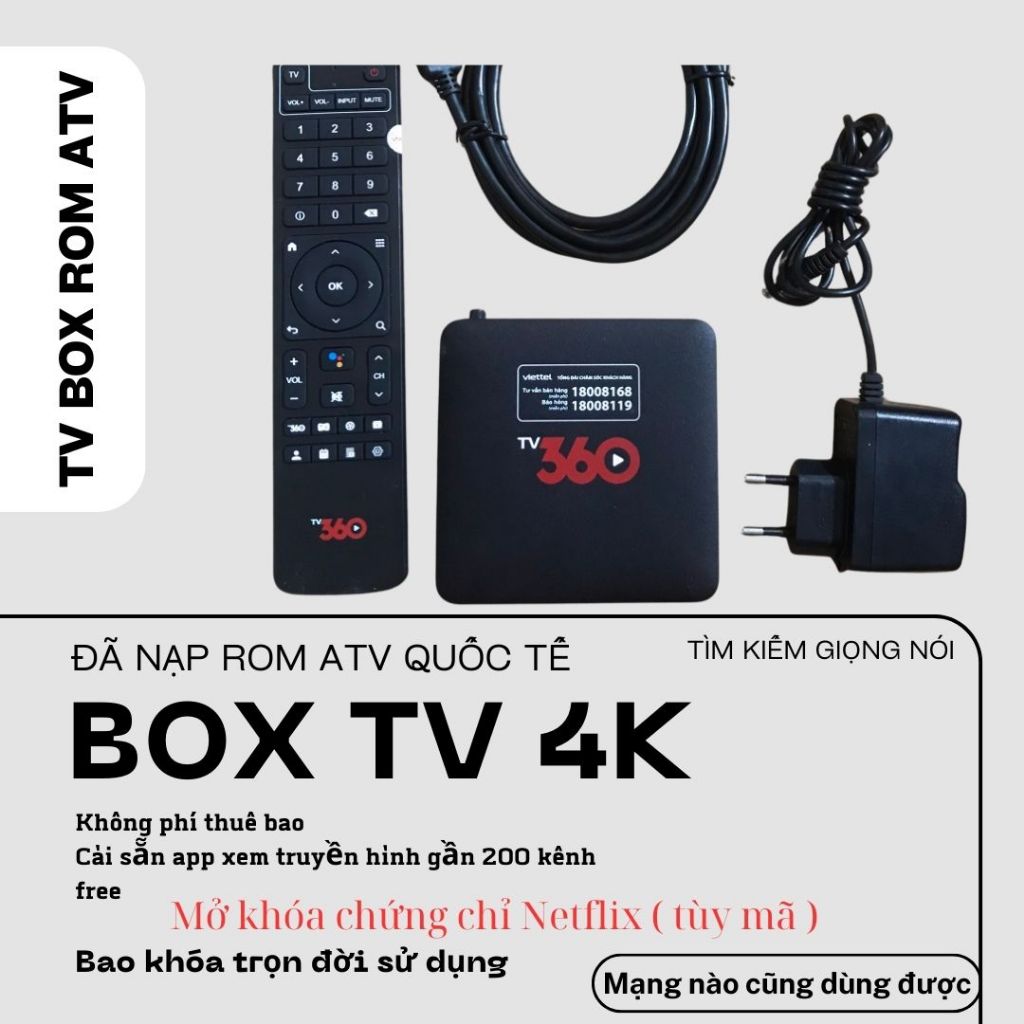 Android Tivi Box 360 Viettel mã DV9135,HP40A,IP952,IP151N,B866V2 ...