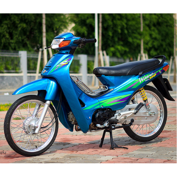 Sơn màu xanh ngọc Wave 110 dùng được cho cả xe máy lẫn ô tô | Shopee Việt Nam