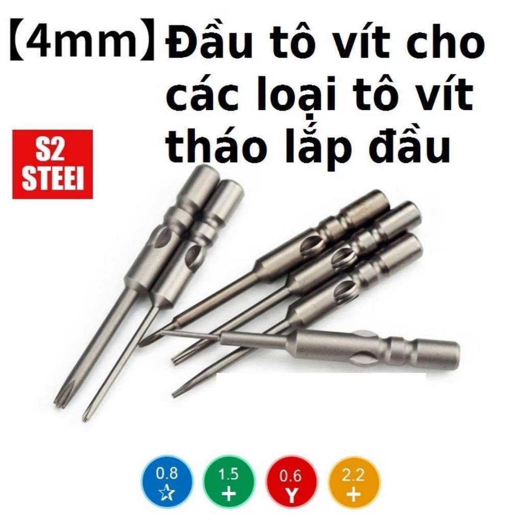 Táo Thẩm Tools | Mũi vít S2 (Lắp Tovit Đồng - Điện) | Shopee Việt Nam