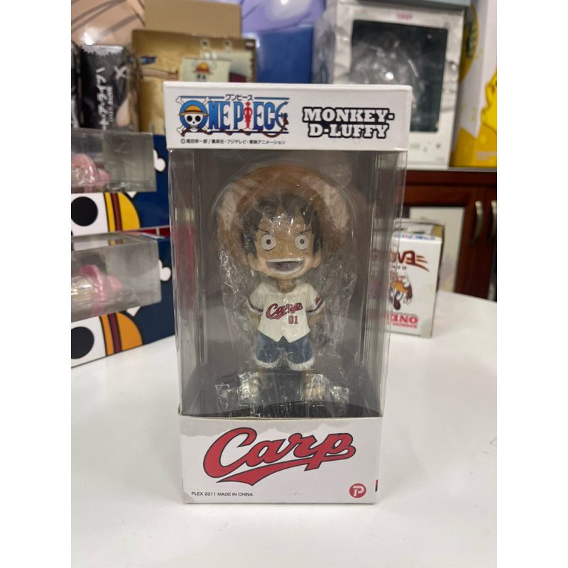 Mô hình Luffy bóng chày siêu dễ thương đầu lúc lắc chính hãng Bandai ...