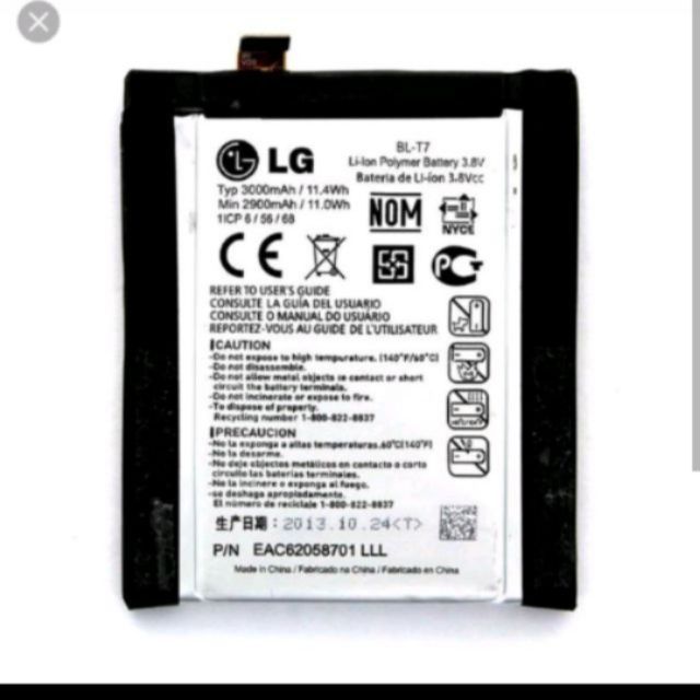 Pin LG D802 Optimus G2 (BL-T7) 3000mAh loại 1 | Shopee Việt Nam