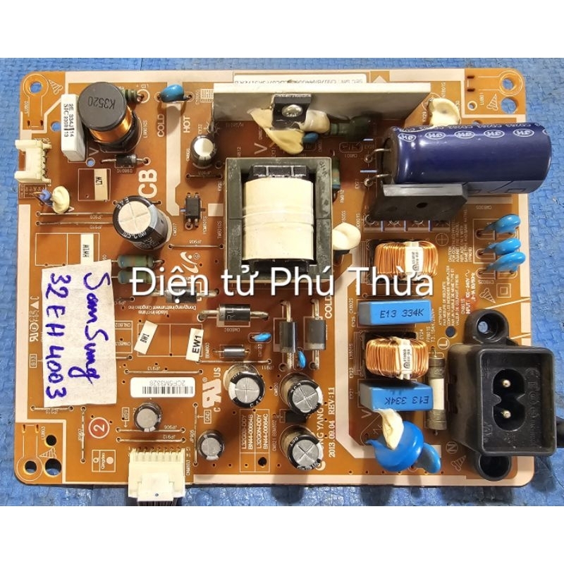 Bo nguồn Tv Samsung 32EH4003 - 32EH4003R nguyên zin, hoạt động tốt ...