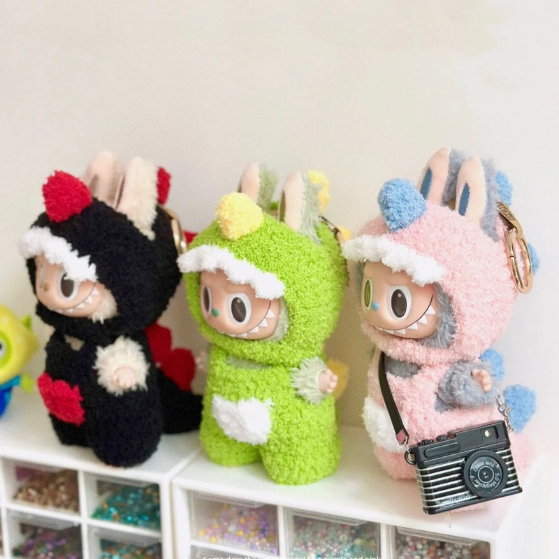 (Ảnh thật) Set quần áo Labubu V1 V2 Teddylulu Baoao khủng long đáng yêu ...