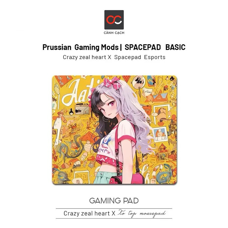 Lót Chuột SpacePad Prussian chính hãng (CONTROL) | Shopee Việt Nam