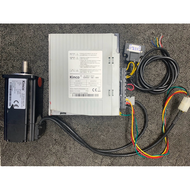 AC Servo Kinco 400W driver CD423-AA-000 và motor SMC60S-0040-30MAK-3LKU ...