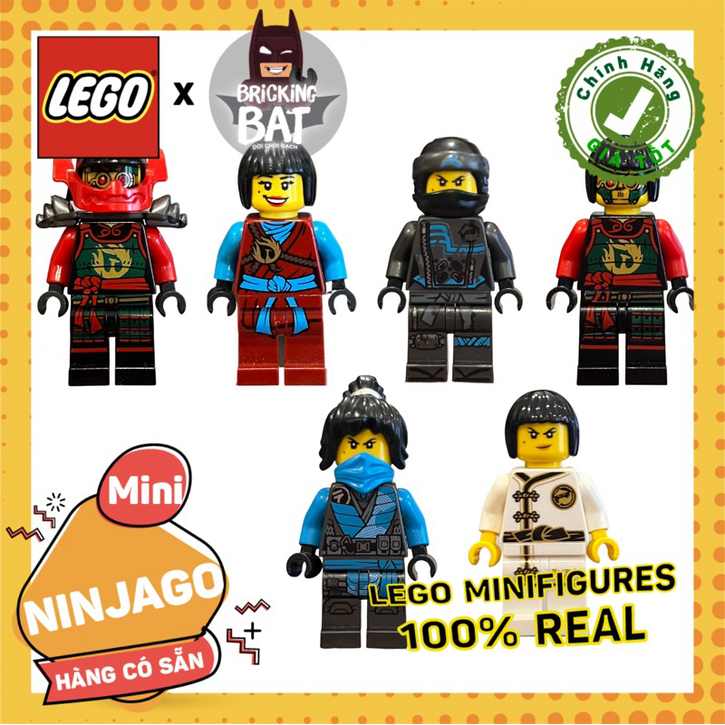[Bricking Bat] LEGO Minifigs - Ninjago Nya Collection | Shopee Việt Nam