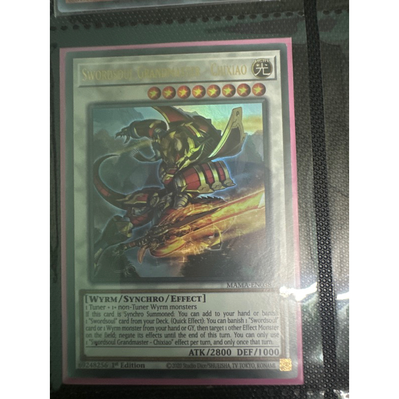 bài yugioh: swordsoul grandmaster - chixiao | Shopee Việt Nam