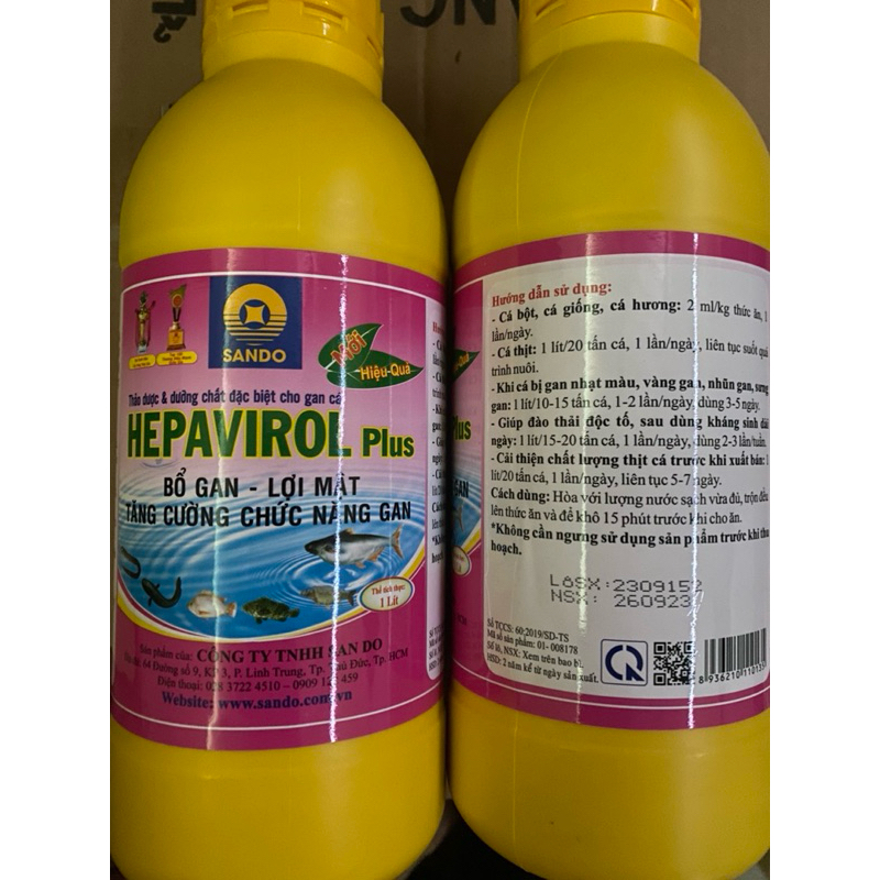 Hepavirol Plus giải độc gan cao cấp cho ếch cá lươn. | Shopee Việt Nam