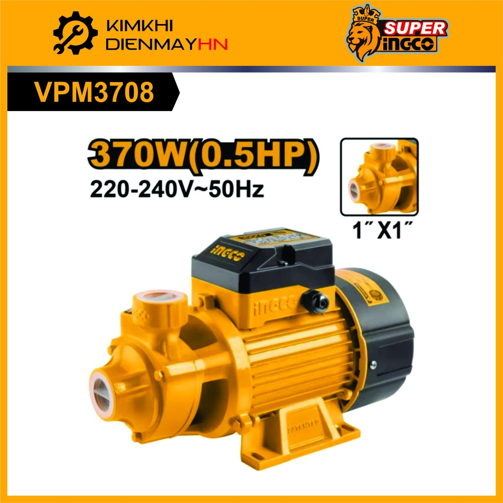 Máy bơm nước 370W INGCO VPM3708 | Shopee Việt Nam