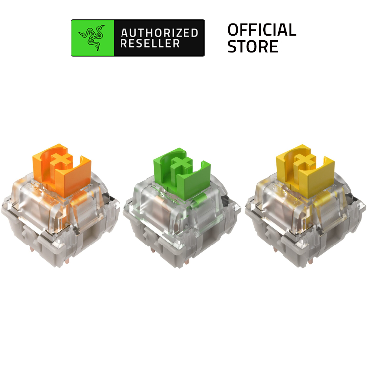 Switch Cơ Razer Mechanical Switches | Linear Yellow | Clicky Green ...