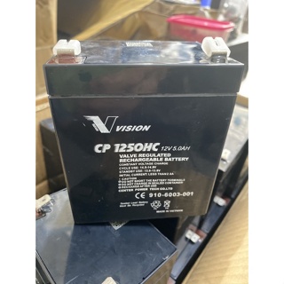Bình ắc quy Vision 12V5Ah CP1250 dùng cho bộ lưu điện UPS, Inverter, dự ...