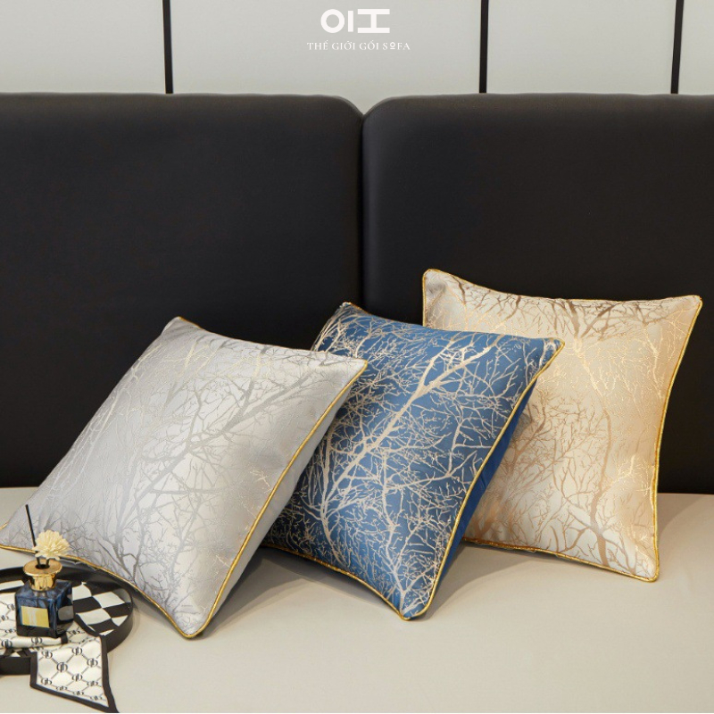 Gối sofa gối tựa lưng vuông 45x45cm trang trí ghế sofa văn phòng hình ...