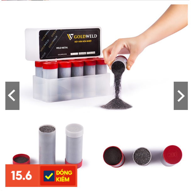 Thuốc hàn hóa nhiệt Gold Weld 90g, Gold Weld 115g, Gold Weld 150g, Gold ...