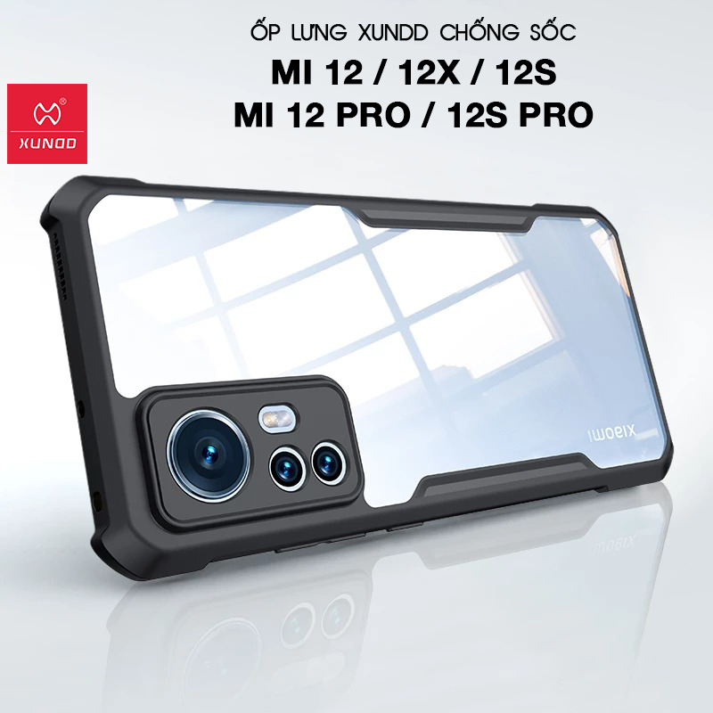 [Hỏa Tốc HCM] Ốp lưng XUNDD Xiaomi Mi 12/ Mi 12X/ Mi 12S/ Mi 12 Pro/ Mi ...