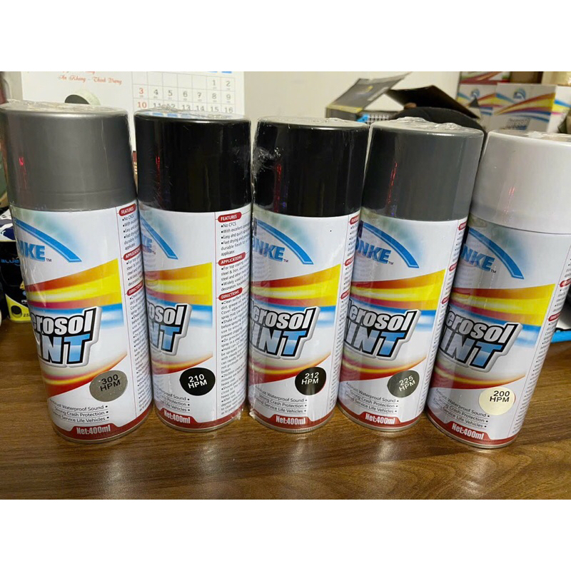 [Hỏa Tốc HCM] Sơn Phun Đen Bóng A210 Sơn Xịt ATM Spray Cao Cấp (400ml ...