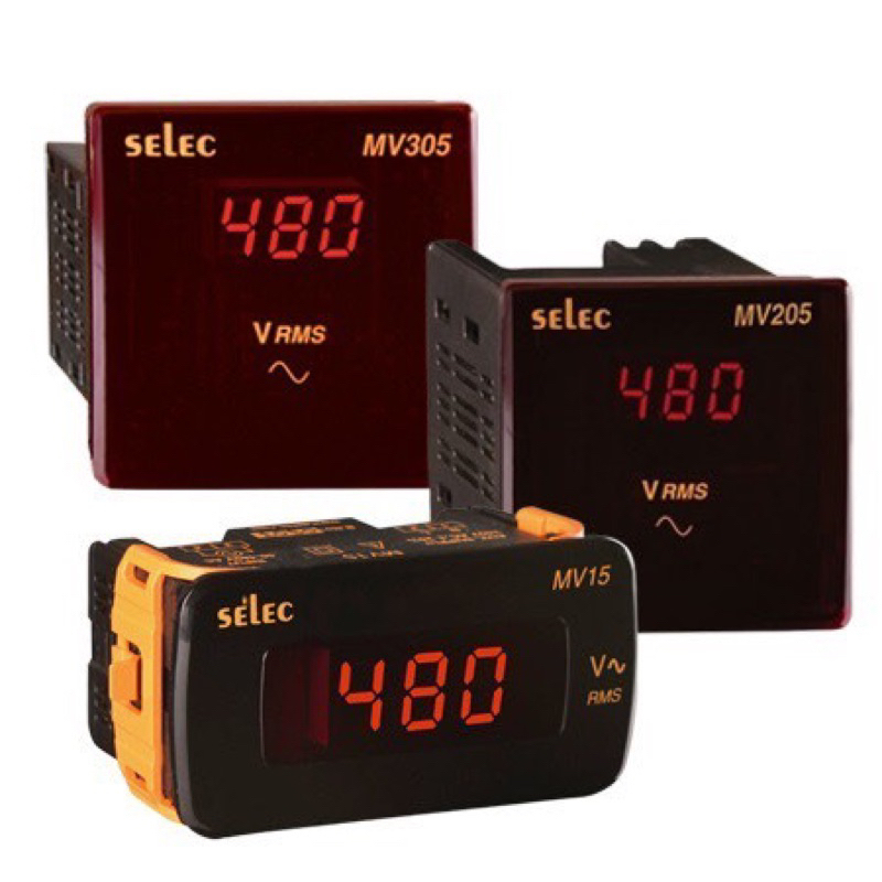 Đồng hồ đo điện MV305 mặt 96x96 SELEC | Shopee Việt Nam