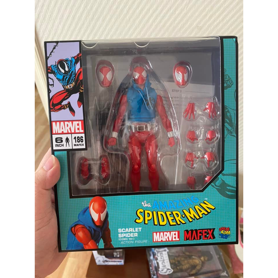Mô hình MAFEX Scarlet Spiderman | Shopee Việt Nam