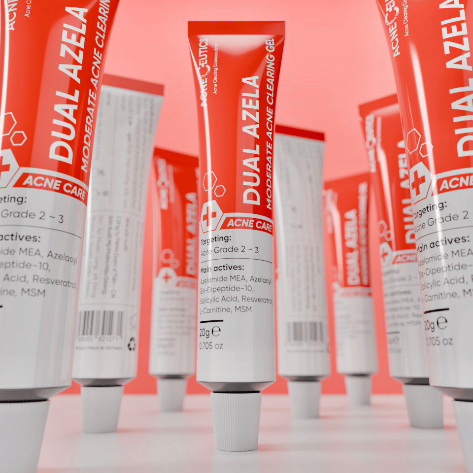 Gel Mụn Dual Azela Moderate Acne Clearing Hỗ Trợ Làm Giảm Và Ngăn Ngừa ...