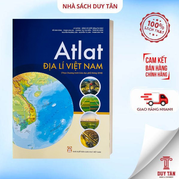 Sách - Atlat Địa Lí Việt Nam theo chương trình giáo dục phổ thông 2018 ...