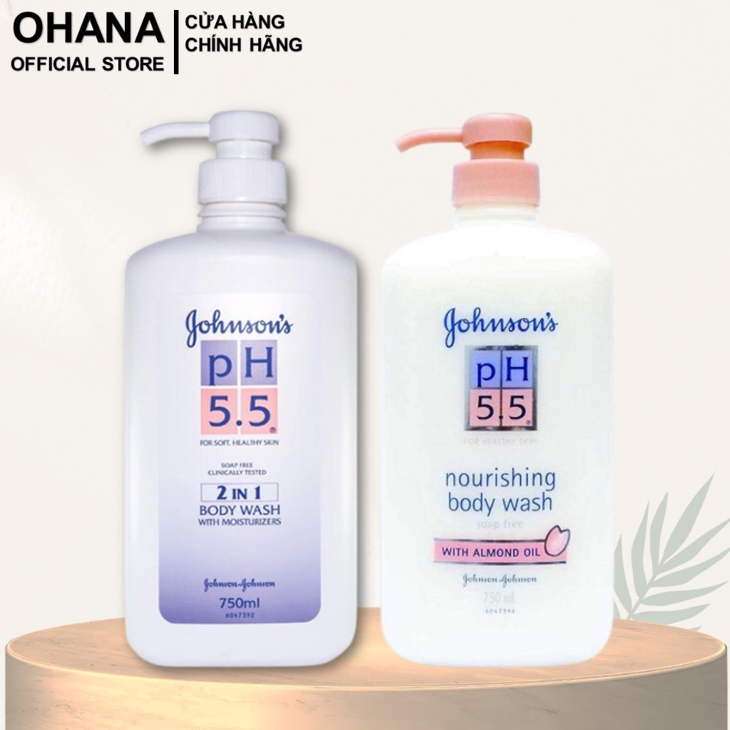Sữa Tắm Johnson pH 5.5 Cho Người Lớn 750ml | Shopee Việt Nam