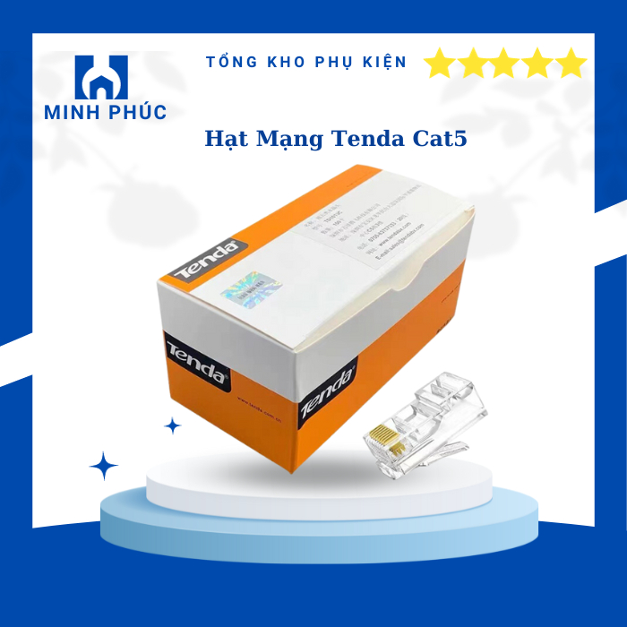 Combo 10 (Hạt mạng) đầu bấm nối dây mạng RJ45 Tenda TD1013C hàng chính ...