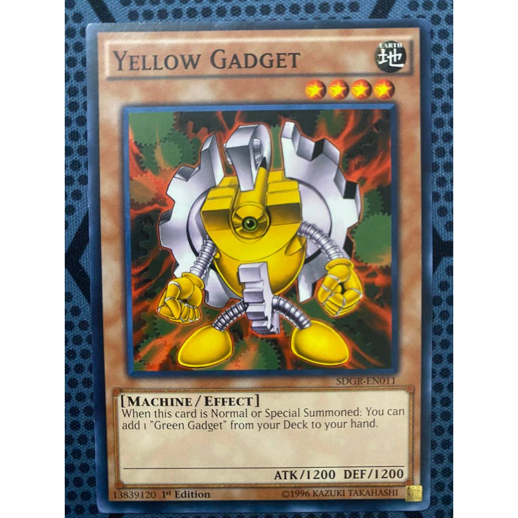 Bài yugioh - Yellow Gadget - SDGR-EN011 - Common 1st Edition | Shopee ...