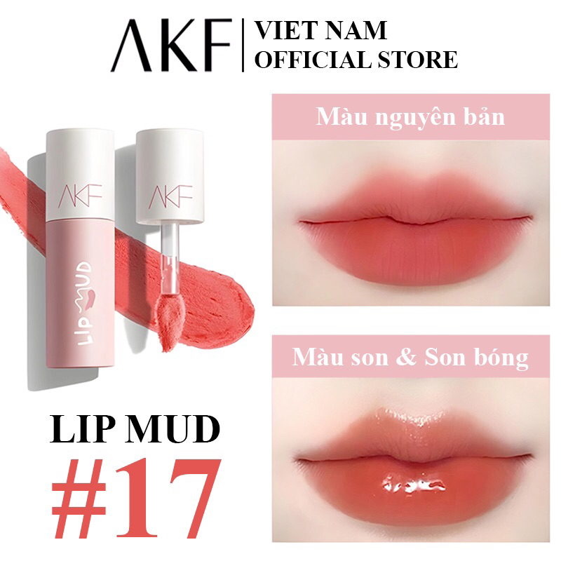 { AKF }Son lì mềm mịn như nhung-Son kem lì AKF chính hãng-Son môi lì ...