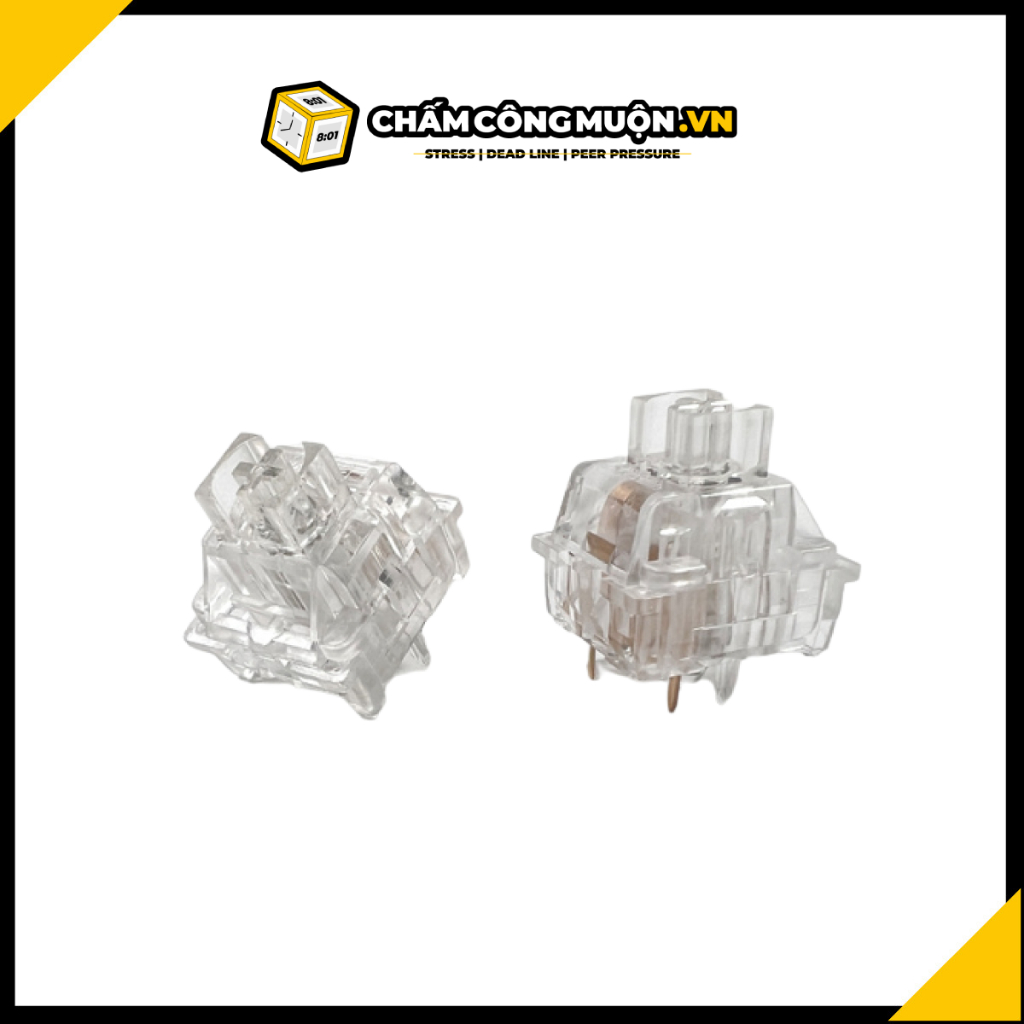 Switch Fuhlen Ice Crystal | Switch Trong Suốt | Linear | 5 Pin ...