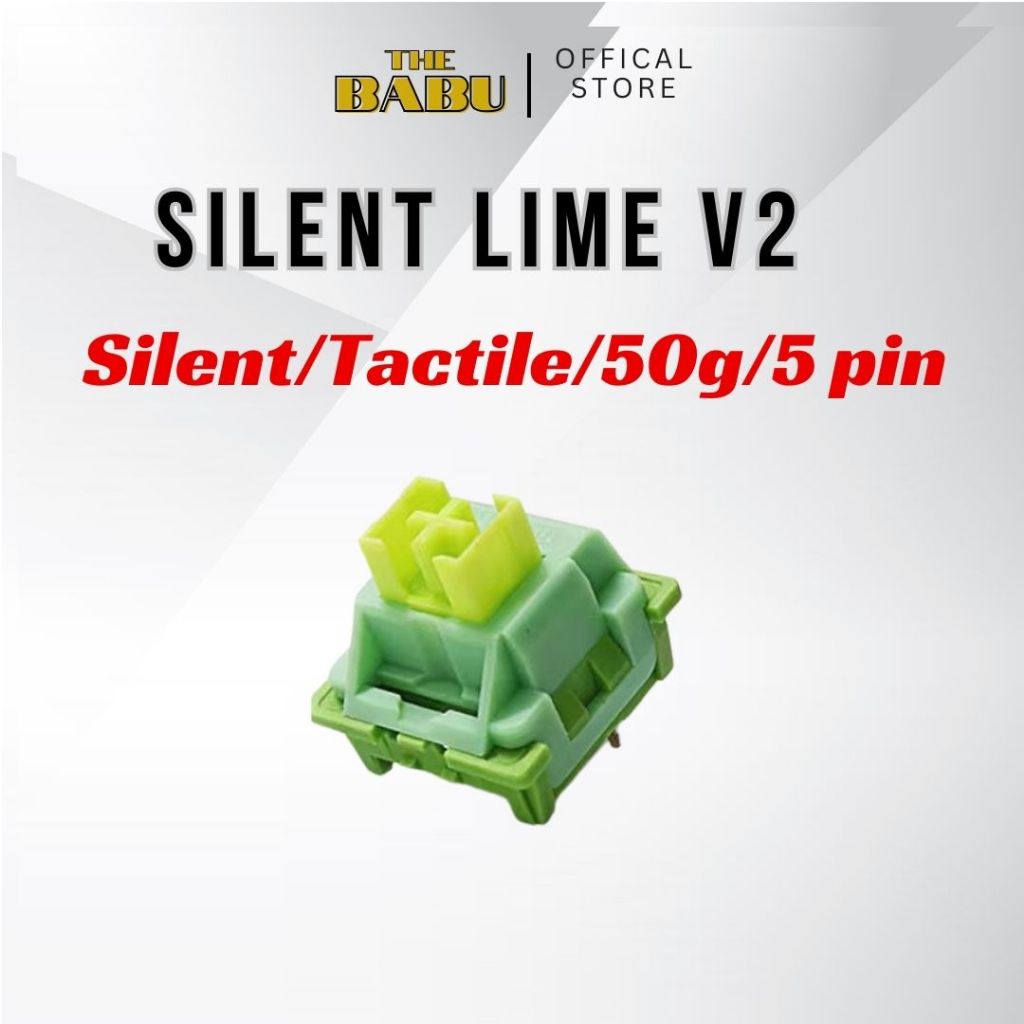 Switch Outemu Silent Lime Peach Crystal Gray White Yellow công tắc bàn phím Switch Silent yên ...