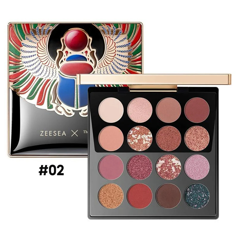 [Màu 02] ZEESEA Bảng Phấn Mắt 16 Ô Xinh Xắn Siêu Mịn, Bền Màu | Shopee Việt Nam
