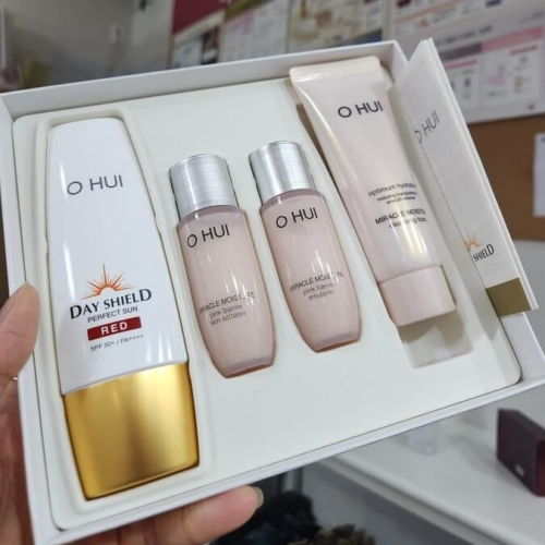 Bộ Sản Phẩm Chống Nắng Và Dưỡng Da Ohui Day Shield Perfect Sun Red ...