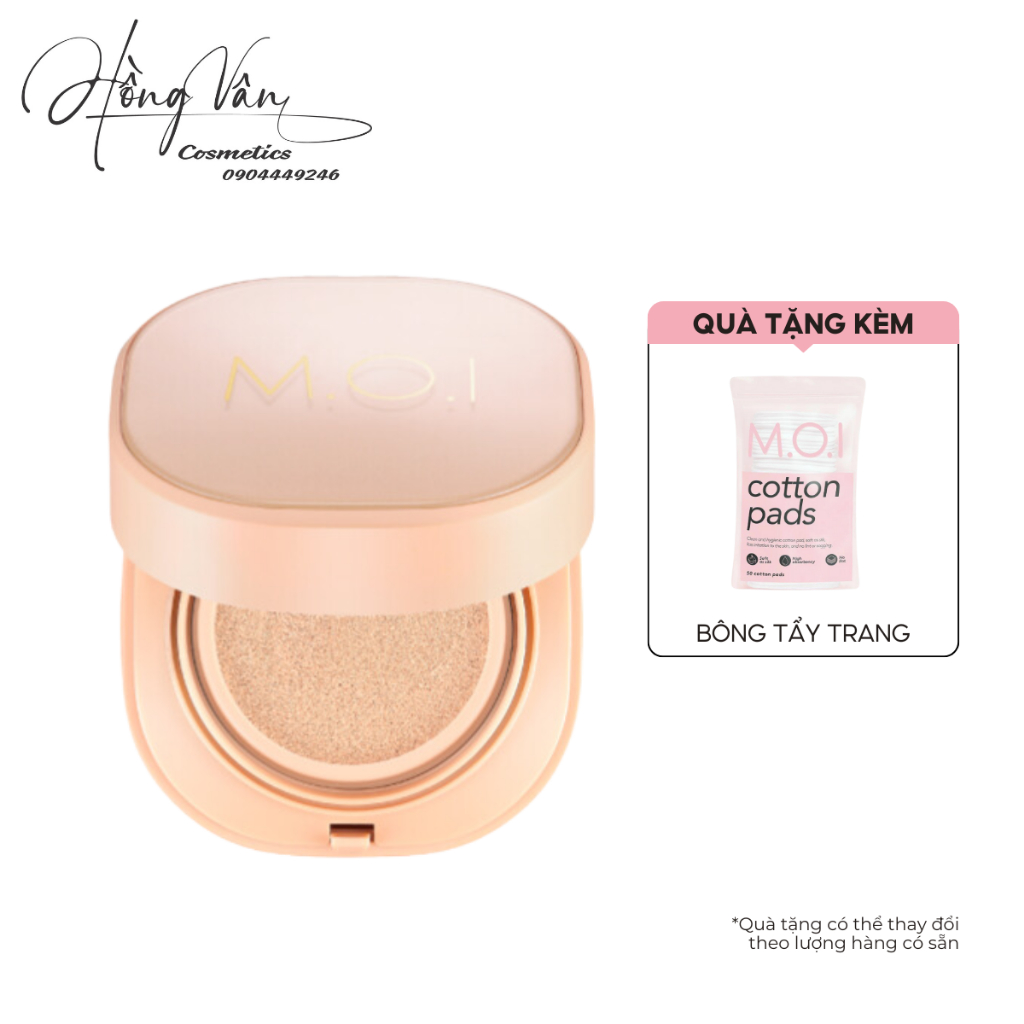 Phấn Nước Trang Điểm Kiềm Dầu M.O.I Baby Skin Cushion Chống Nắng Spf 50 ...