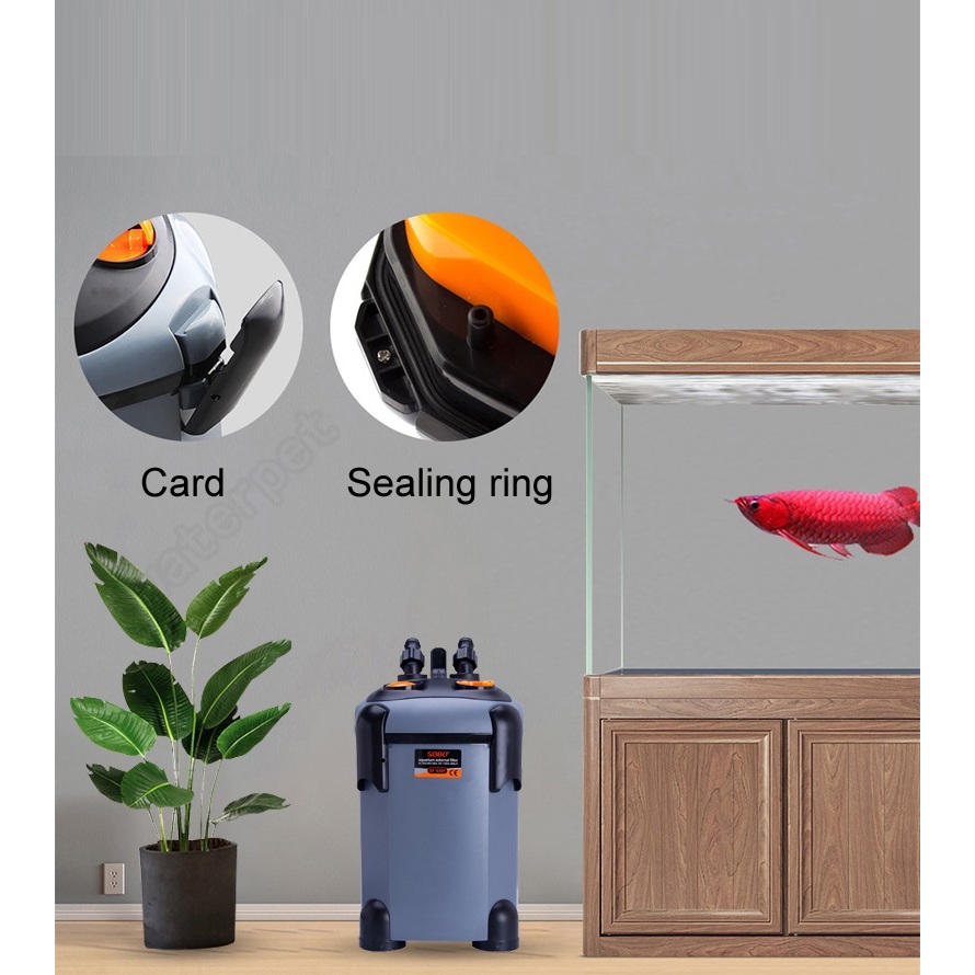 Lọc Thùng Sobo SF650F/1000F/1500F, Lọc Ngoài Cho Bể Cá Thủy Sinh, Lọc ...