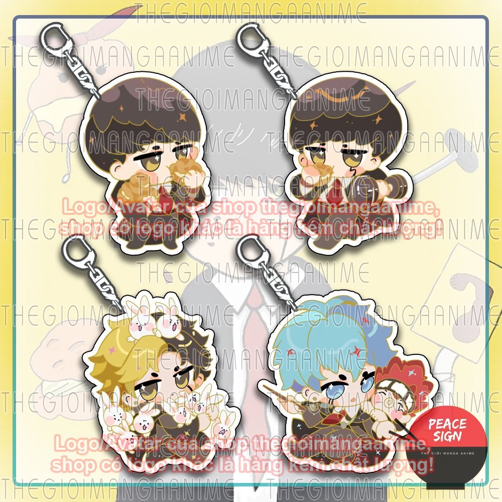 Móc khóa MASHLE: Magic and Muscles ver MẮT BLING in hình CƠ BẮP VÀ PHÉP ...