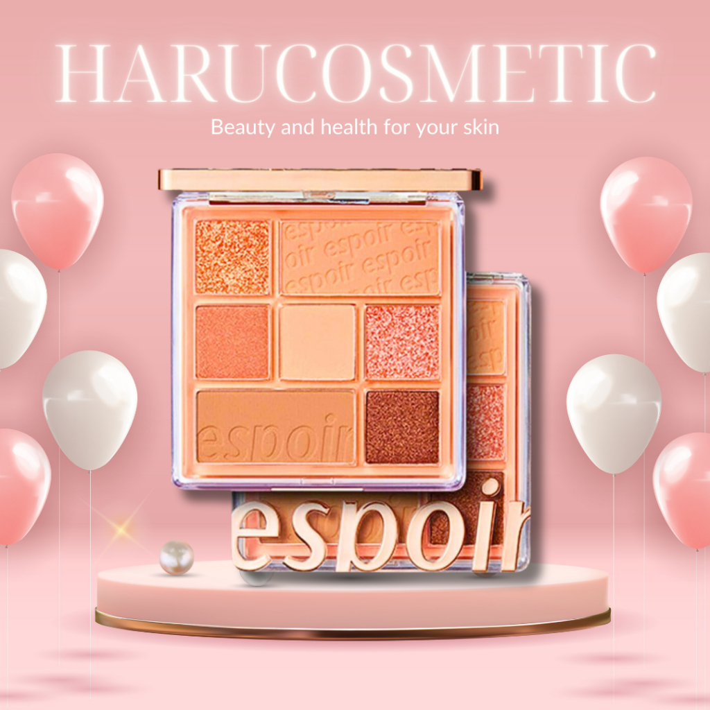 Bảng Phấn Mắt 7 Màu Espoir Real Eye Palette Peachy Like 7.1gr - | Shopee Việt Nam