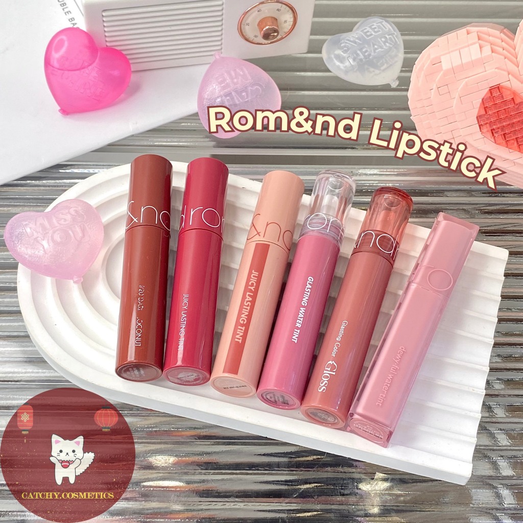 [ROMAND] Son Romand Juicy Tint, Glasting Color Gloss, Dewy Full Tint ...