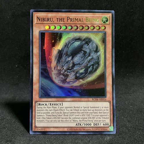 [ AE ] Lá bài thẻ bài TT02 RC04-AE016 - Nibiru the Primal Being - Ultra Rare - Tặng bọc bài nhựa ...