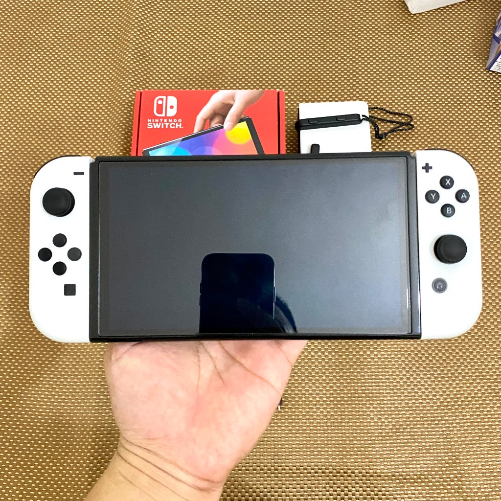 Máy chơi game Nintendo Switch Oled mod chip 128gb (Có thể nâng cấp ...