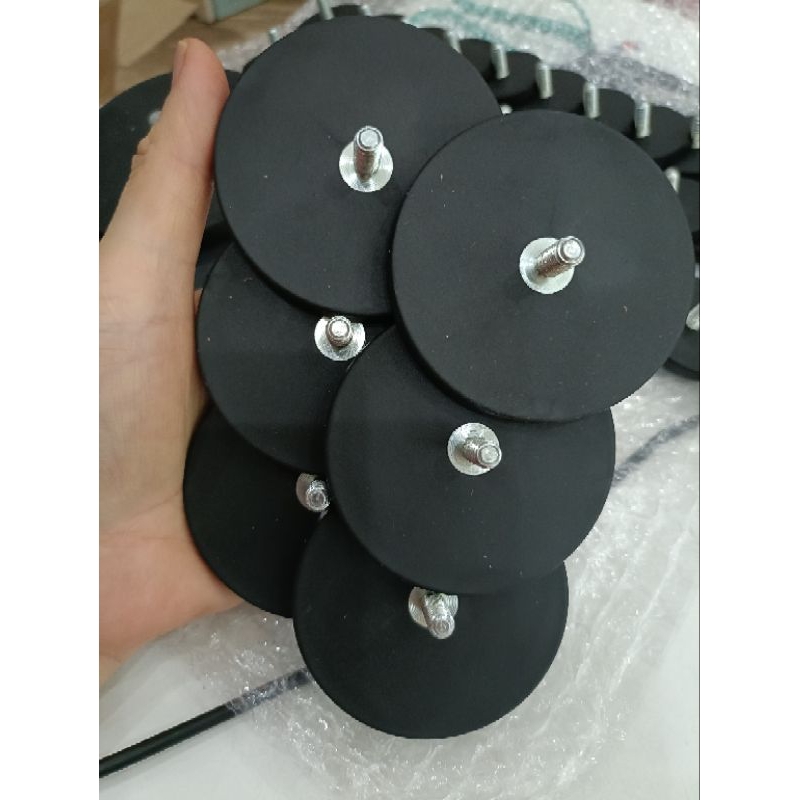 Nam châm đế cao su siêu từ tính D43 D66 D88 gắn đèn máy quay camera hành trình nóc xe siêu mạnh ...