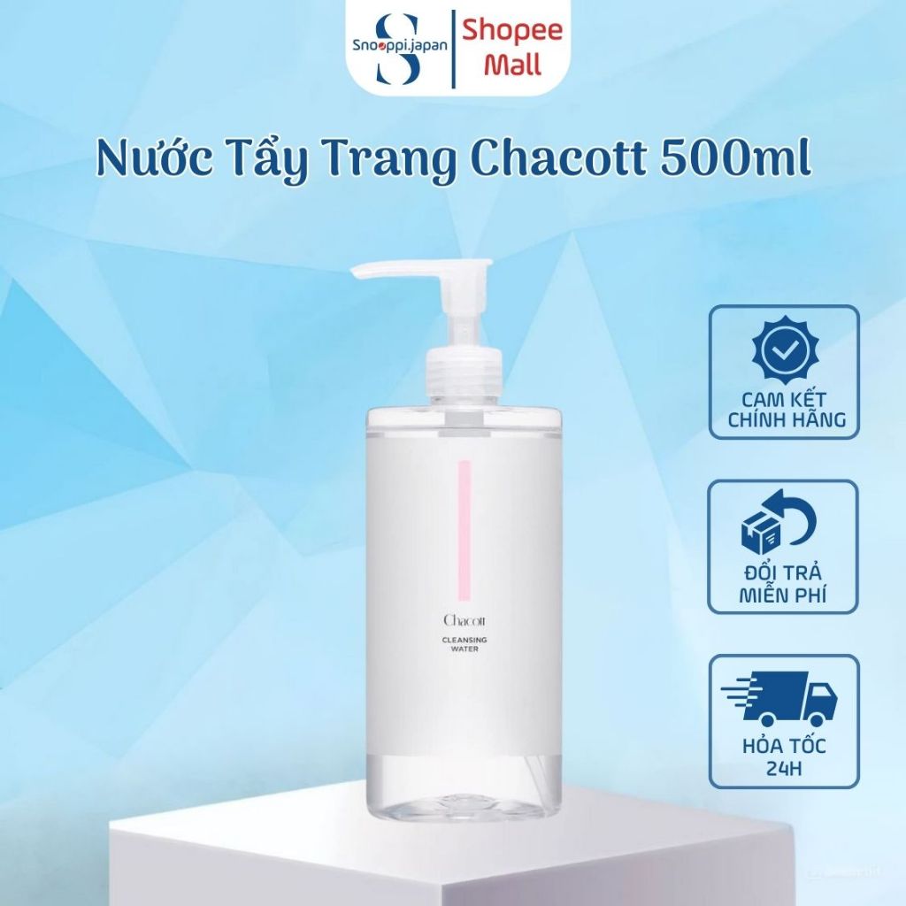 Nước Tẩy Trang Chacott for Professional Nhật Bản - Chai 500ml | Shopee ...