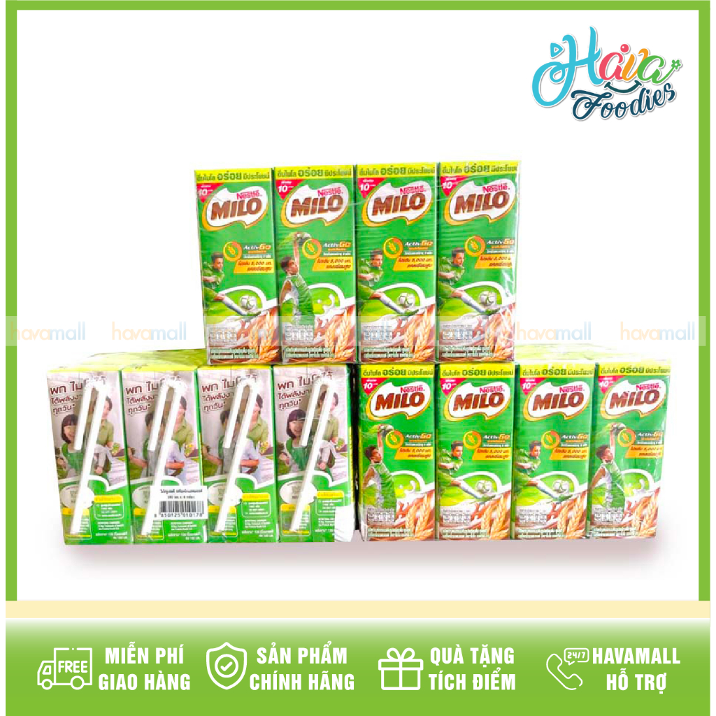 Sữa Milo Thái Lan 180ml (1 Hộp) Hàng Chính Hãng | Shopee Việt Nam